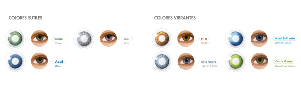Lentes de Contacto Air Optix Colors graduados - Argenlens